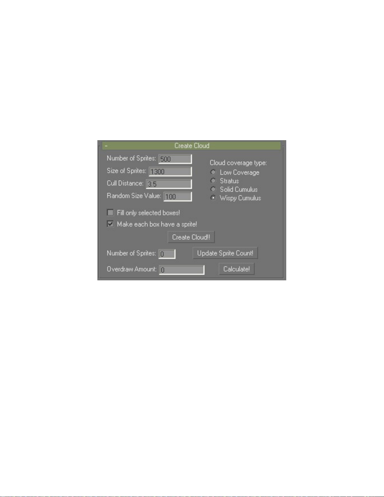 FS2004 GMax Cloud Tool SDK