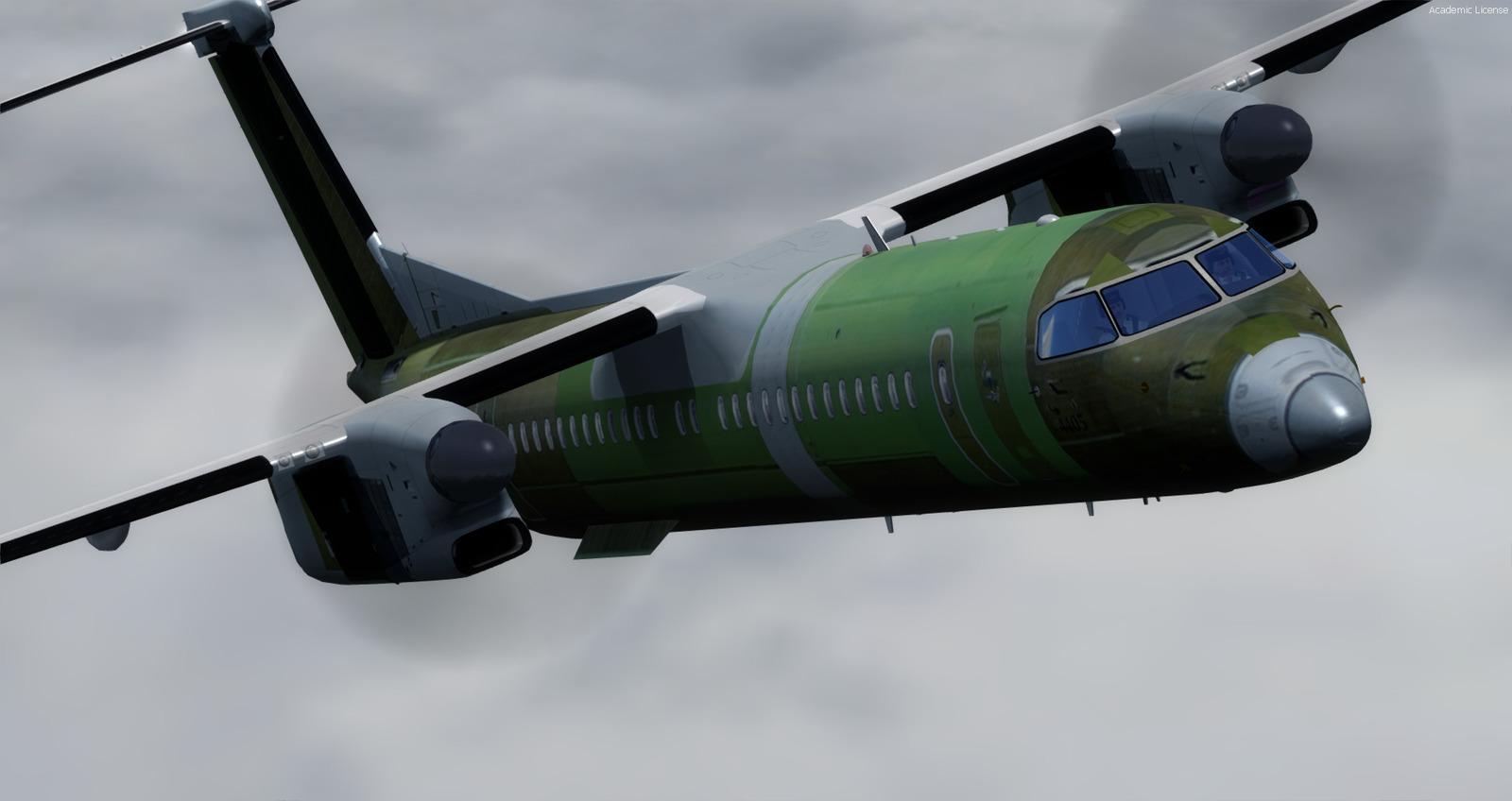 DOWNLOAD Bombardier Dash 8 Q400 Multi-livery FSX & P3D - Rikoooo