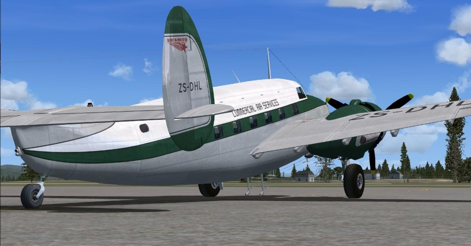 Lockheed Lodestar L-18 C-57 C-60A for FSX and P3D - DOWNLOAD