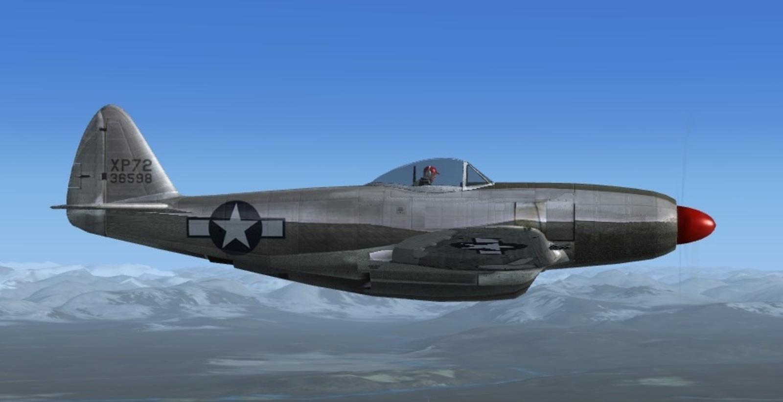 DOWNLOAD Republic XP-72 Escort FSX Native FSX & P3D - Rikoooo