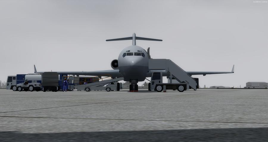 Private Boeing 727-31 for FSX and P3D - DOWNLOAD