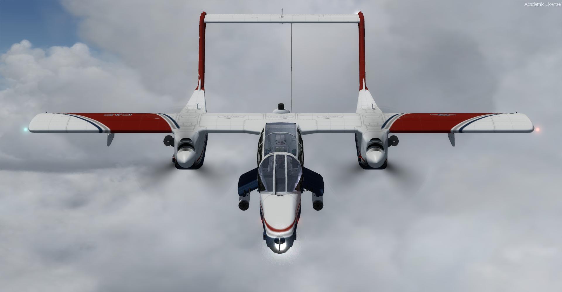 DOWNLOAD: North American Rockwell OV-10D USMC & CAP FSX & P3D