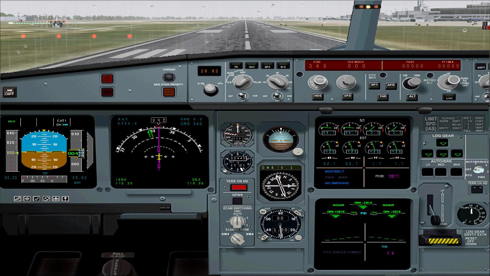 Fs2004 a320 virtual cockpit - daserdh