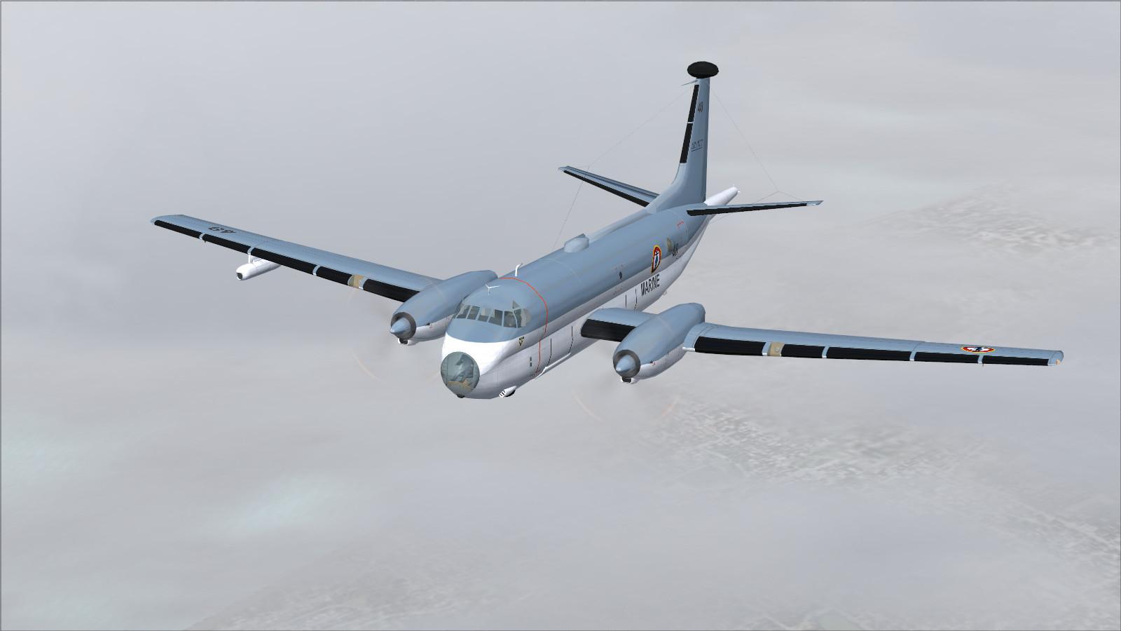 DOWNLOAD Dassault Breguet Atlantic 1 Marine US FS2004 - Rikoooo