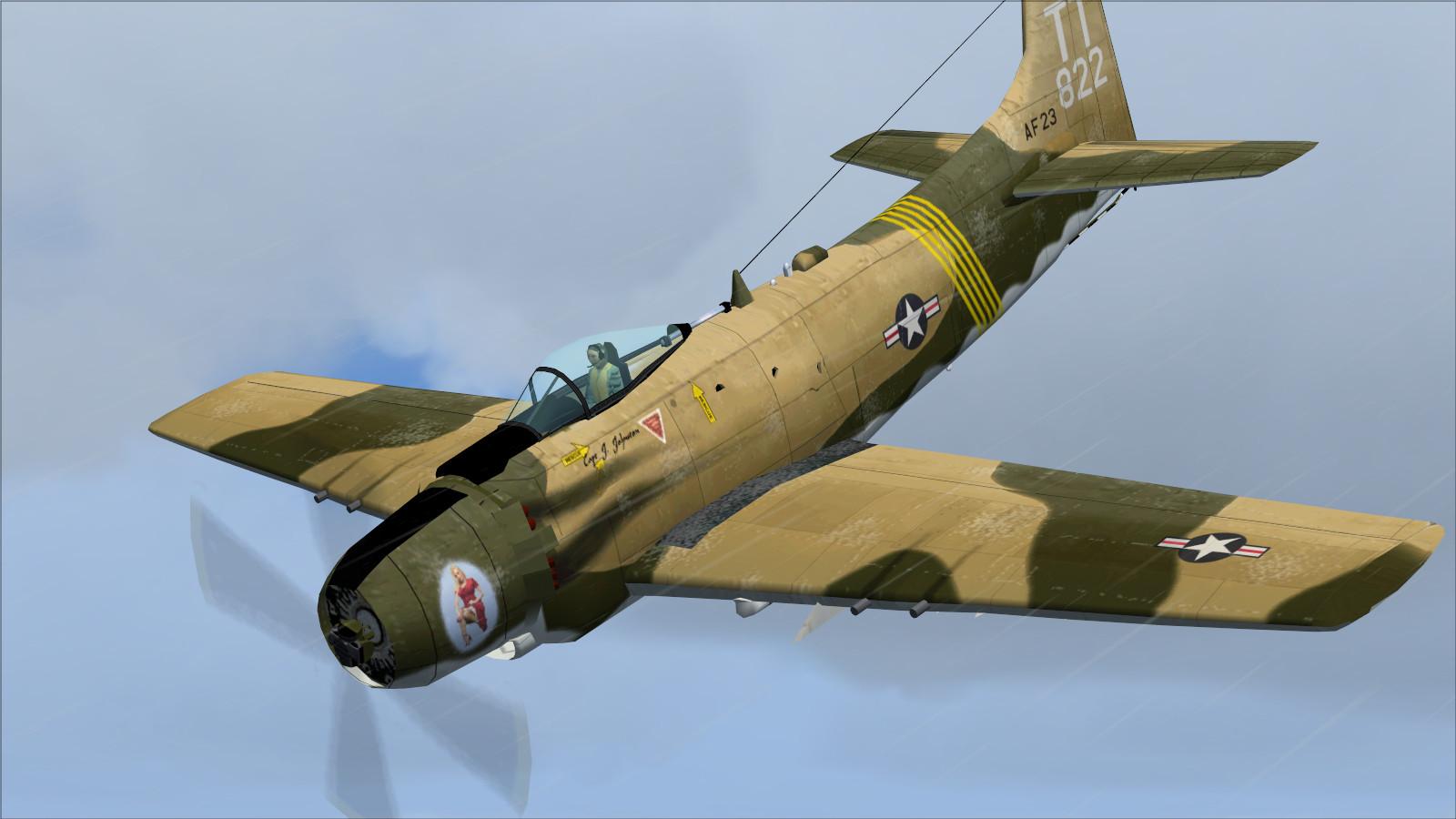 TÉLÉCHARGER: Douglas A1 Skyraider FS2004