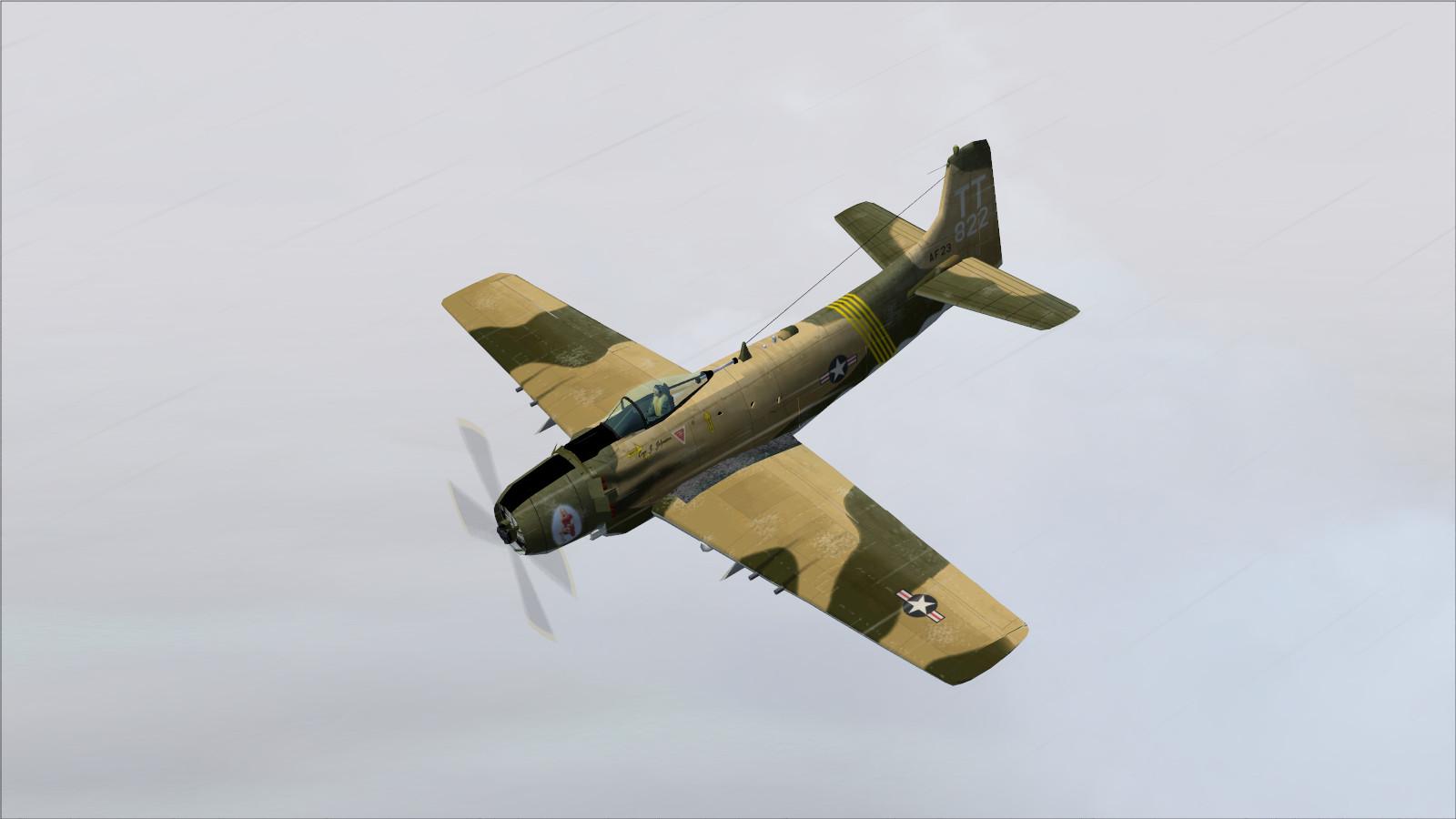 TÉLÉCHARGER: Douglas A1 Skyraider FS2004