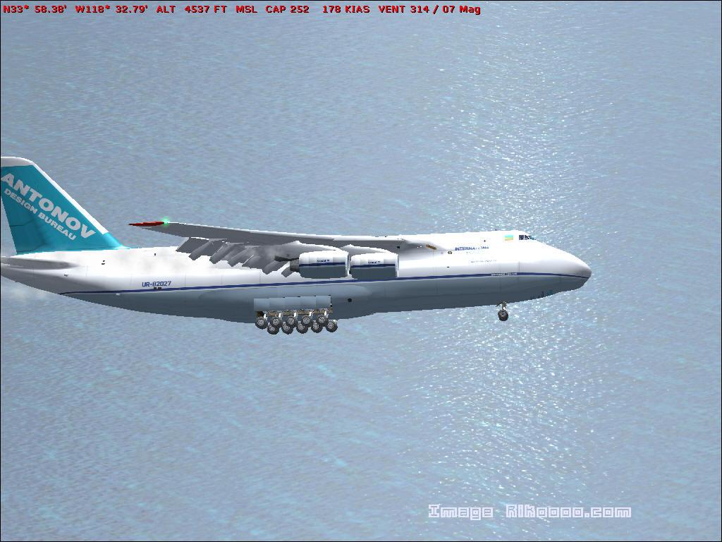 TÉLÉCHARGER Antonov An-124 Antonov Airlines FS2004 - Rikoooo