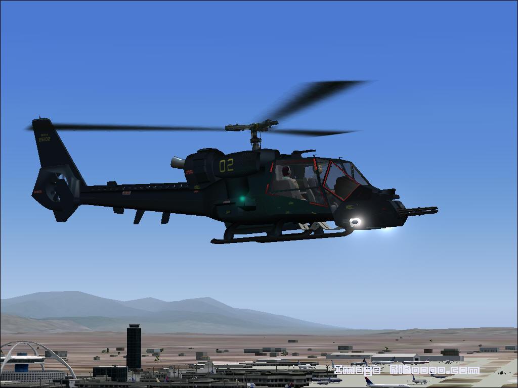 Blue Thunder Helicopter Wallpaper