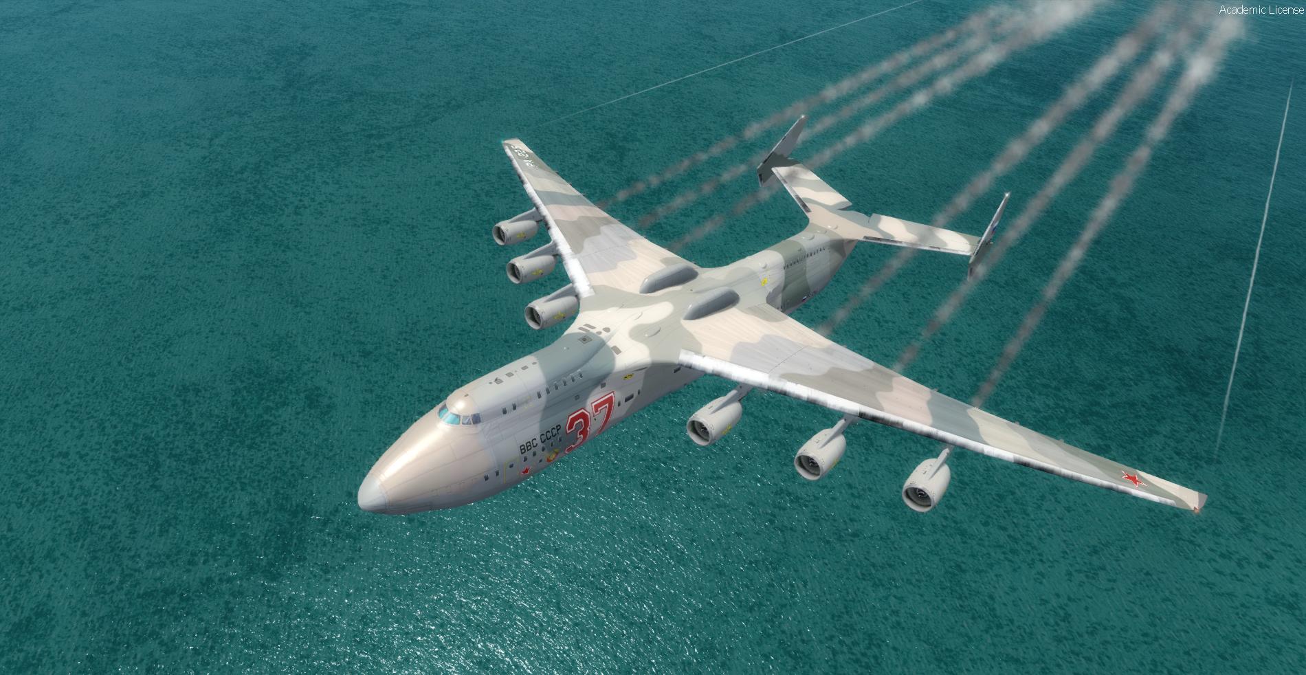 DOWNLOAD Antonov An-225 HD Livery Pack FSX & P3D - Rikoooo