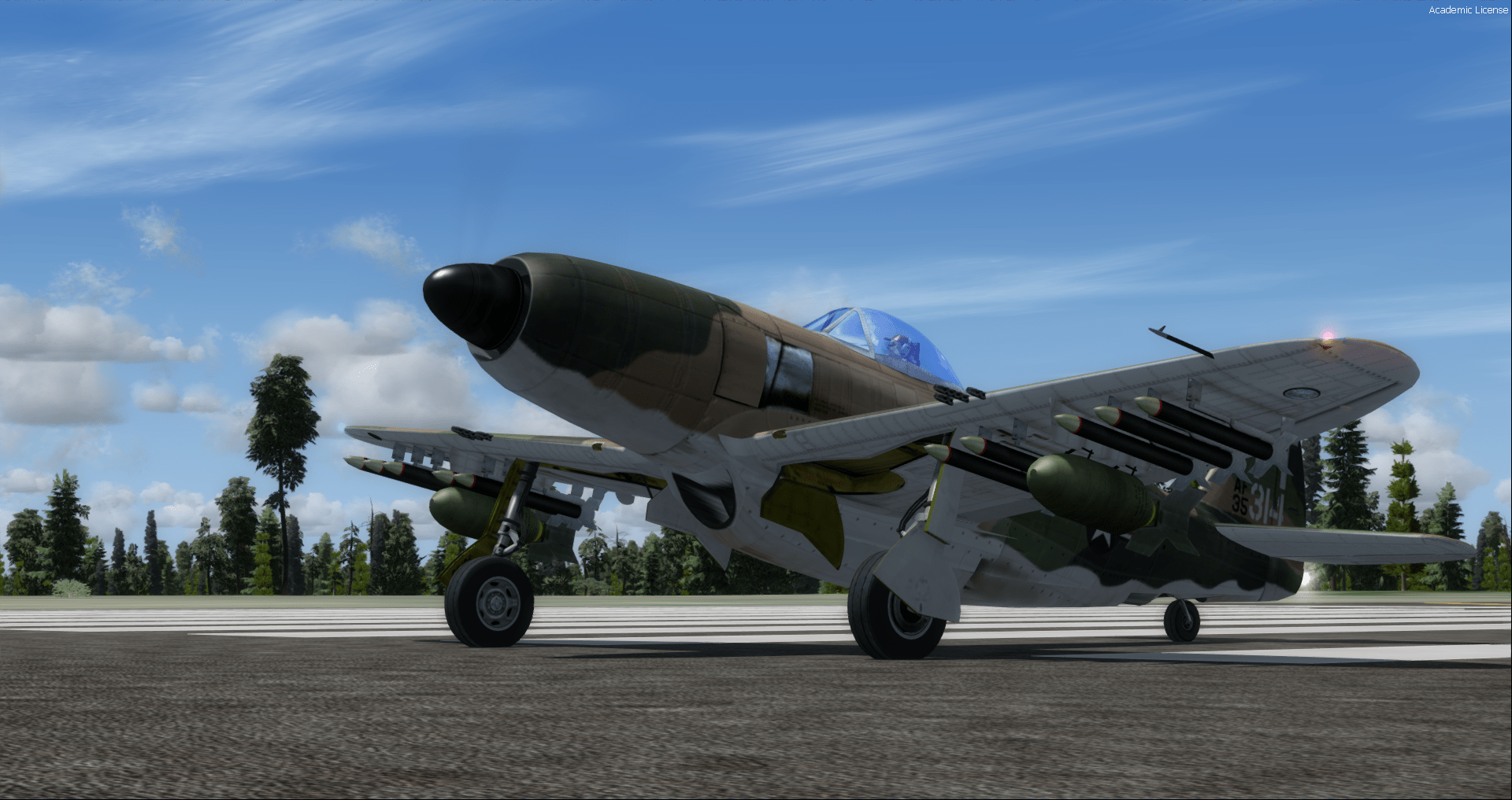 DOWNLOAD Republic XP-72 Escort FSX Native FSX & P3D - Rikoooo