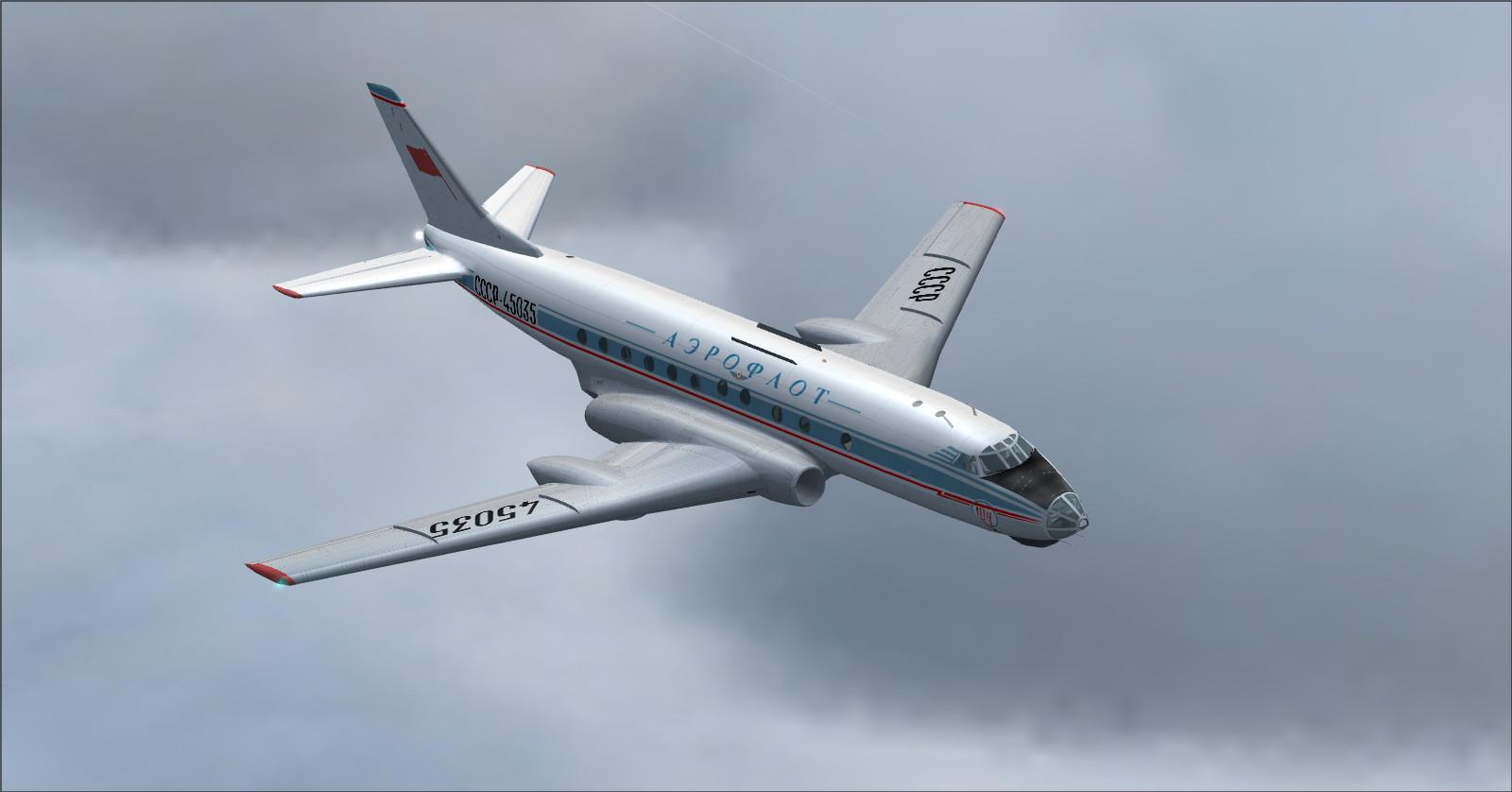 DOWNLOAD Tupolev Tu-124 FSX SP2 & P3D - Rikoooo