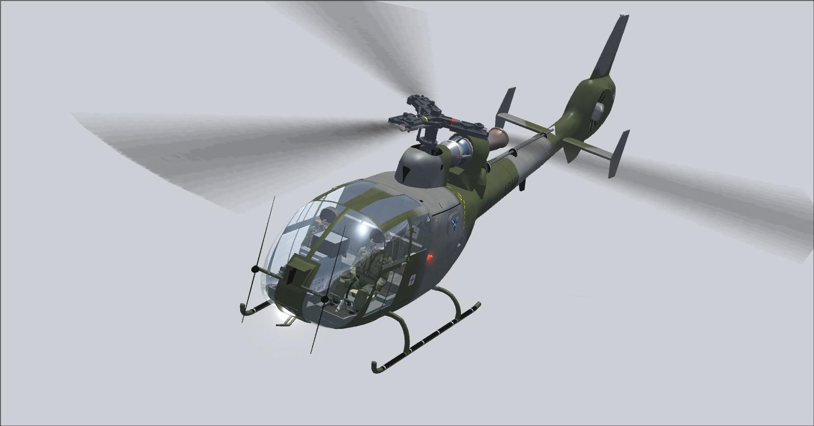 DOWNLOAD: UKMIL Gazelle AH1 Package FSX & P3D