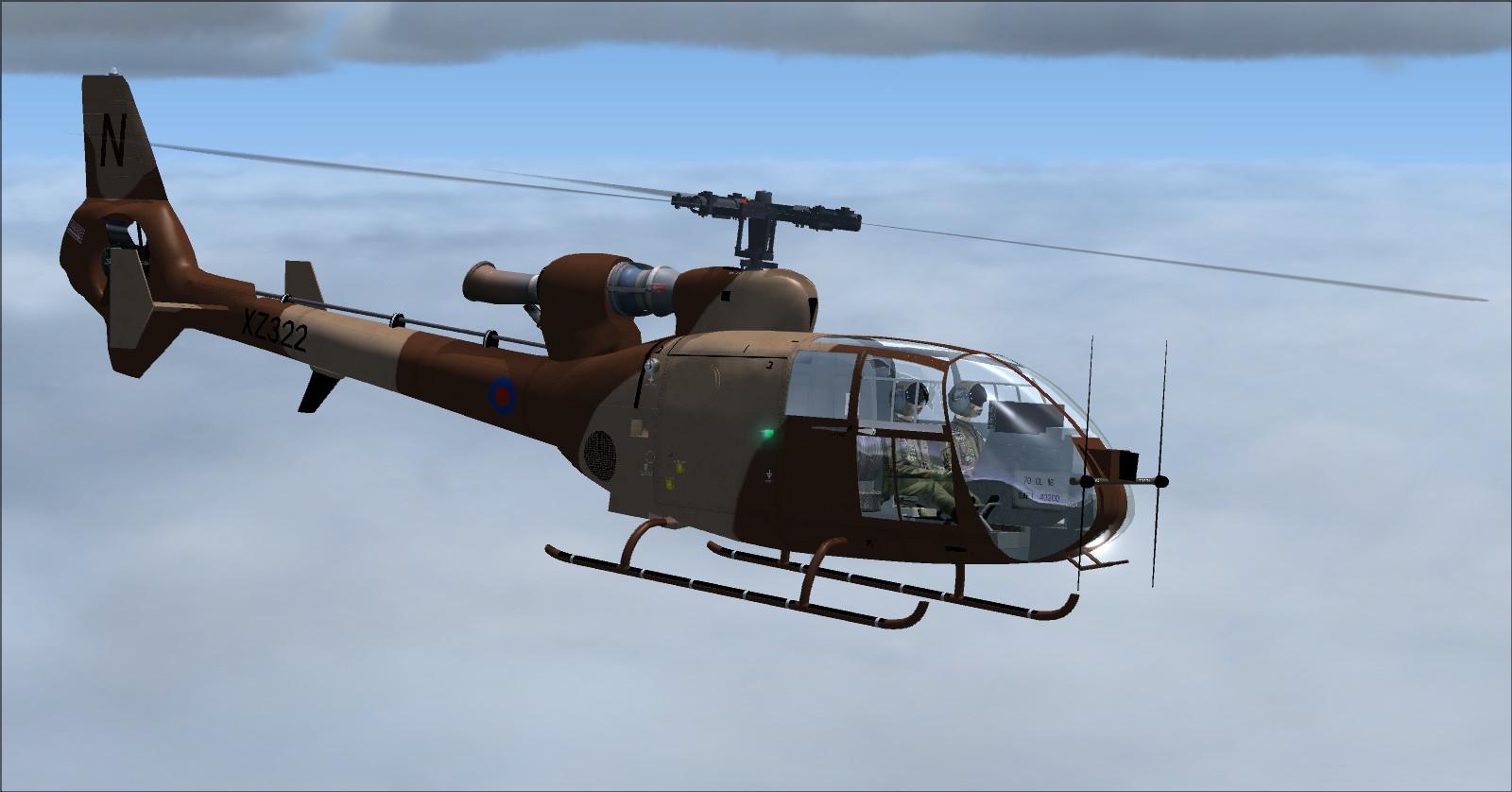 DOWNLOAD: UKMIL Gazelle AH1 Package FSX & P3D