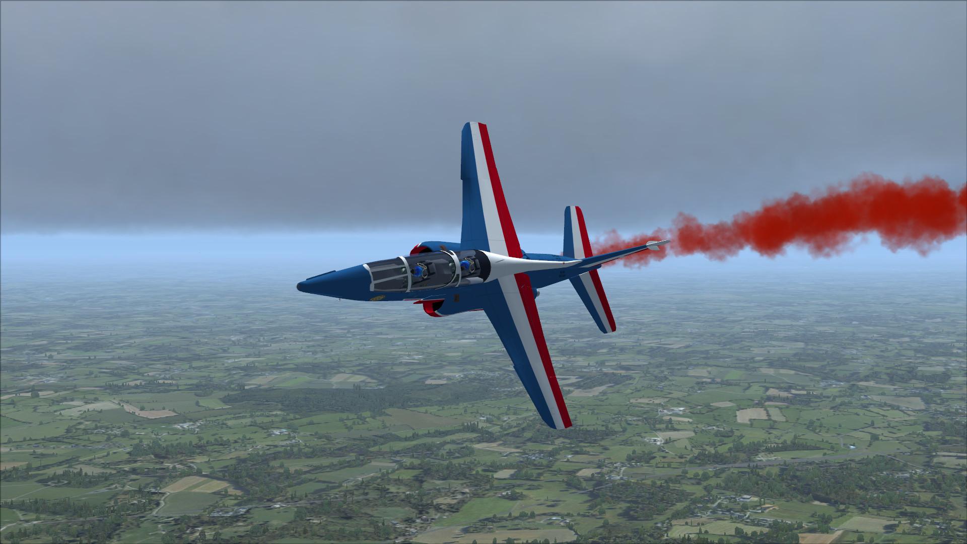 Image 2 : AlphaBleuCiel AlphaJet PAF for FSX and P3D