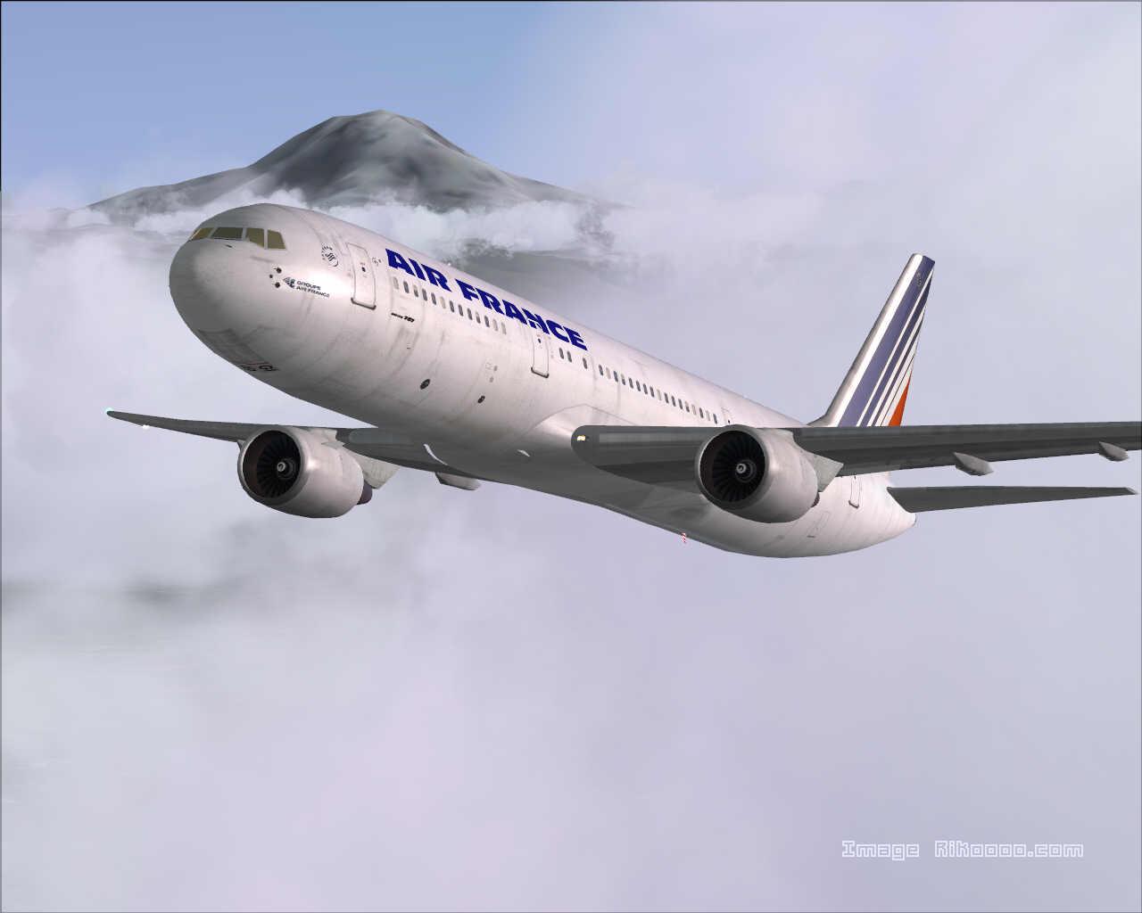 TÉLÉCHARGER Boeing 767-300ER Air France FS2004 - Rikoooo