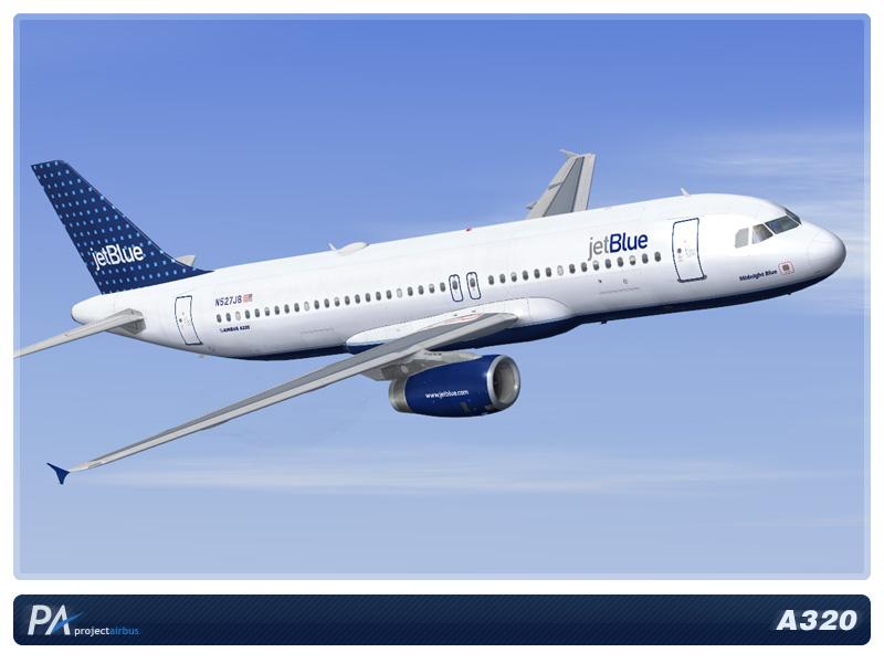 JetBlue A320 Mega Pack for FSX and P3D - DOWNLOAD