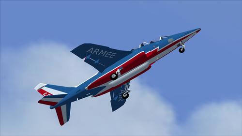Image 1 : AlphaBleuCiel AlphaJet PAF for FSX and P3D