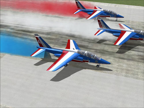 DOWNLOAD: Alphajet French Patrouille for FS2004